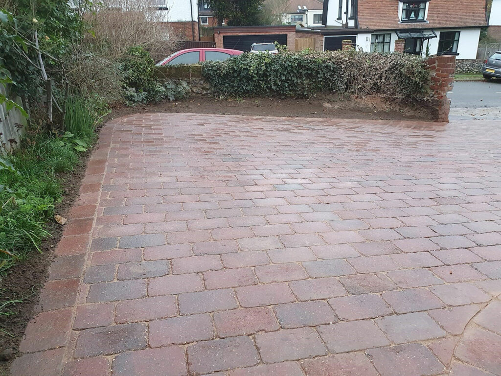 Honeycomb Brick Driveway